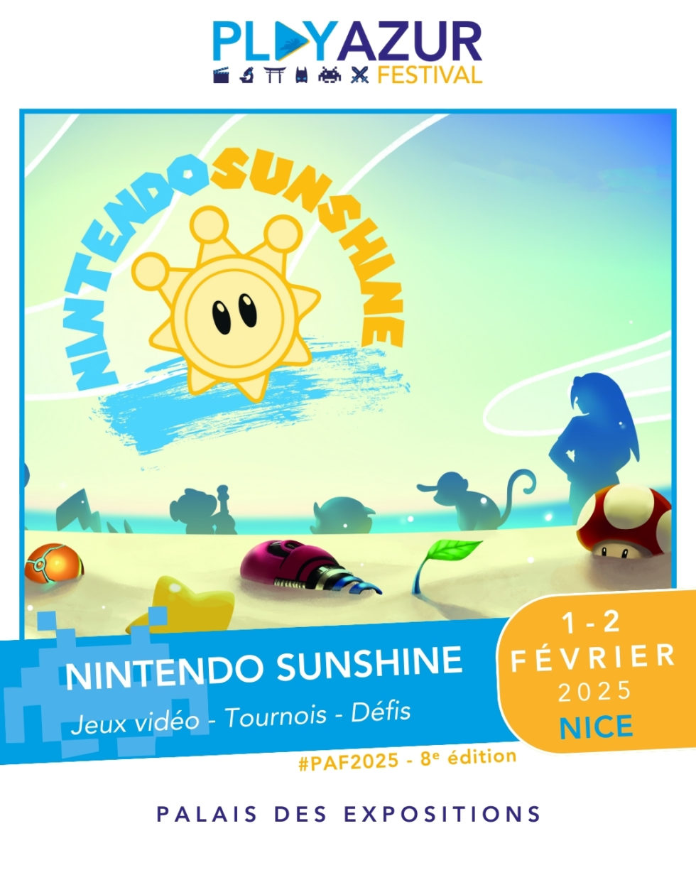 Nintendo sunshine | Play Azur Festival